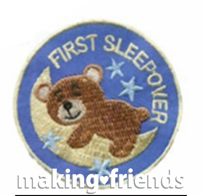 First Sleep Over Patch-Clearance - MakingFriends