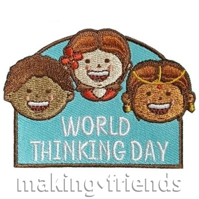 World Thinking Day Patch - MakingFriends