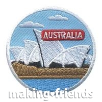 Australia Landmark Patch - MakingFriends