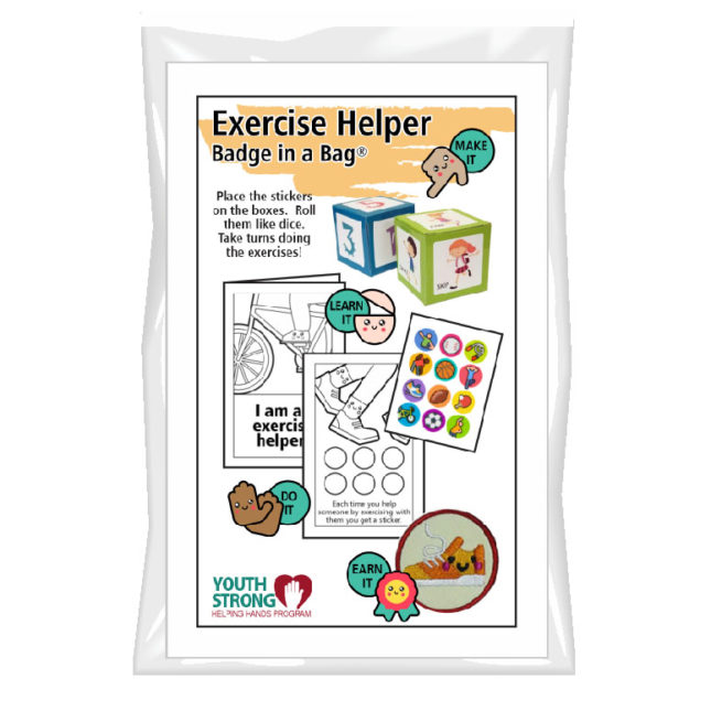 Exercise Helper Badge in a Bag® - Limited Supply - MakingFriends
