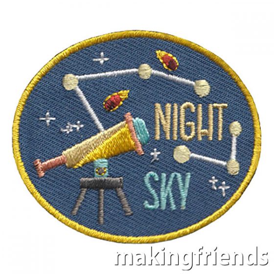 Night Sky Patch - MakingFriends