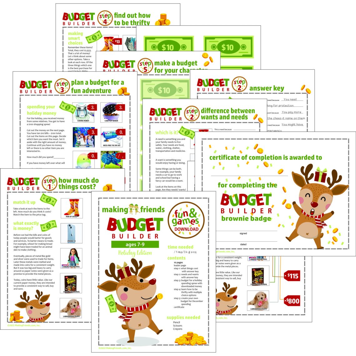 A Year of Brownie Activities - MakingFriends