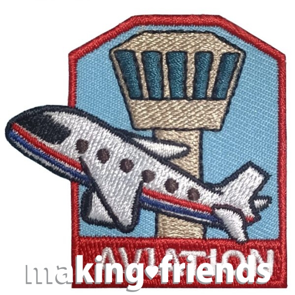 Aviation Fun Patch - MakingFriends