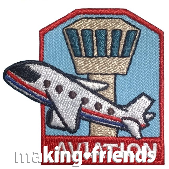 Aviation Fun Patch - MakingFriends