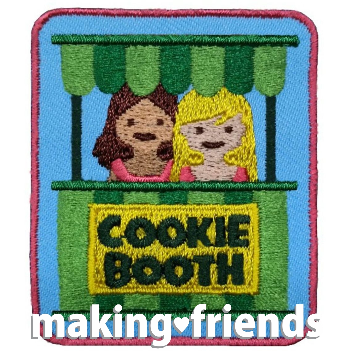 Cookie Booth Fun Patch - MakingFriends
