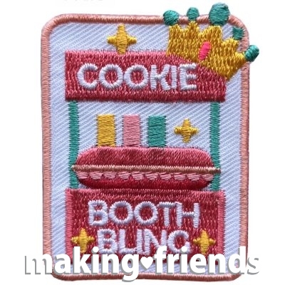 Cookie Booth Fun Patch - MakingFriends